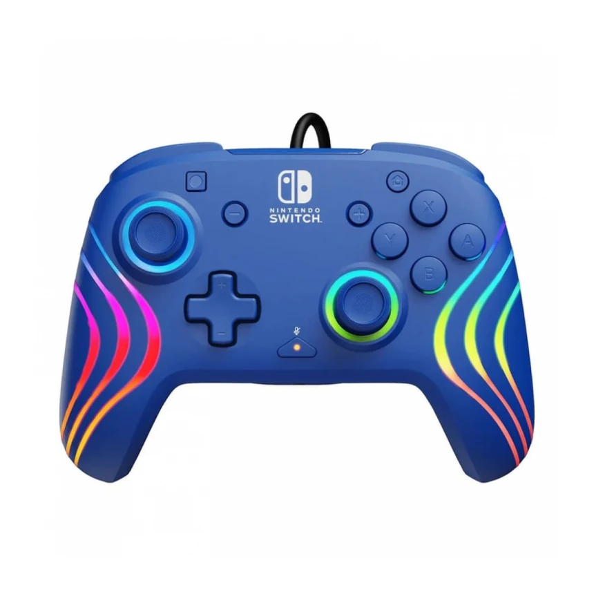 Nintendo Switch Afterglow Wave Wired Controller Blue - Kupite ...
